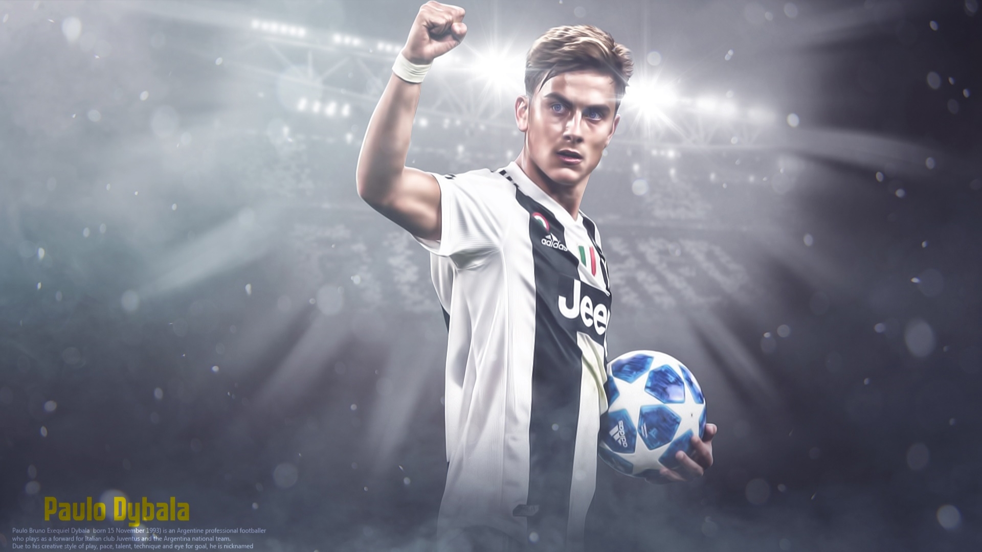Paulo Dybala 023 Juventus, Wlochy, Serie A - Tapety na pulpit Paulo Dybala 023 Juventus, Wlochy, Serie A - Tapety na pulpit