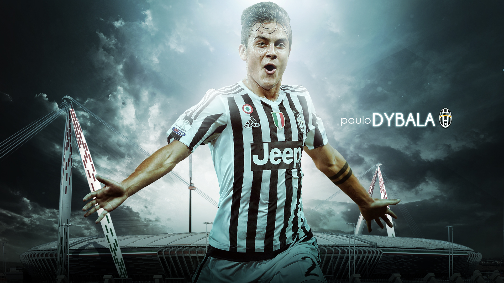 Paulo Dybala 073 Juventus, Wlochy, Serie A - Tapety na pulpit Paulo Dybala 073 Juventus, Wlochy, Serie A - Tapety na pulpit